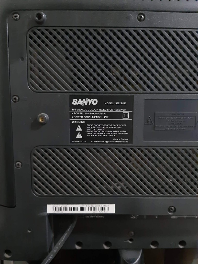 Sanyo LED TV, TV & Home Appliances, TV & Entertainment, TV on Carousell