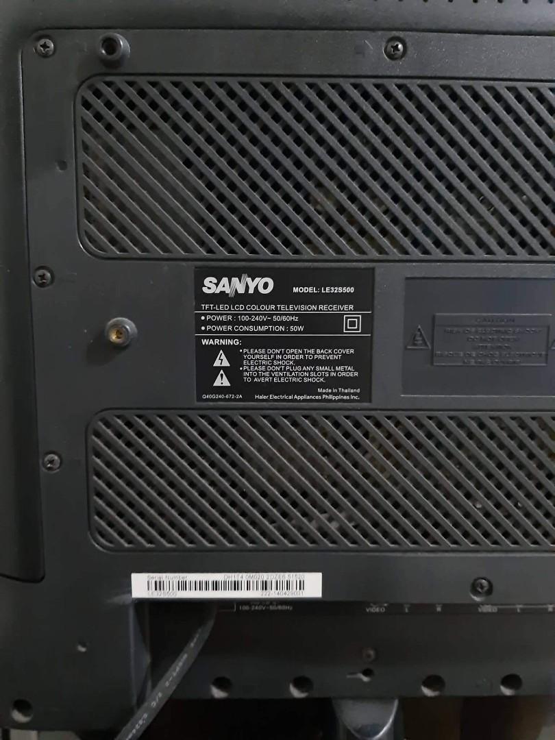 Sanyo LED TV, TV & Home Appliances, TV & Entertainment, TV on Carousell