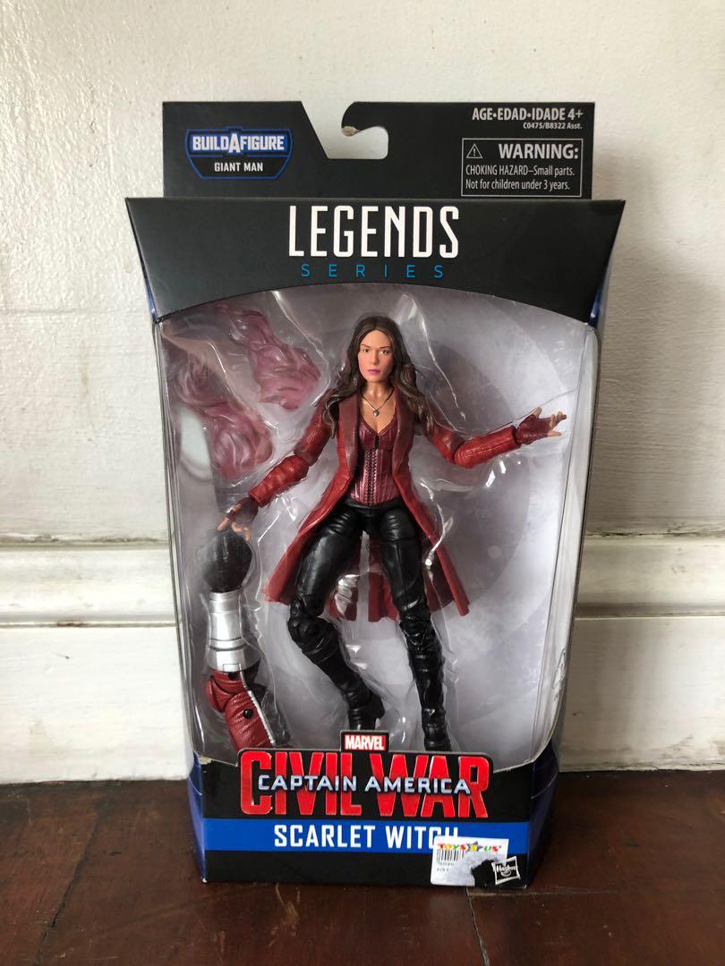 Set Marvel Legends Civil War Giant Man Action Figures Captain America ...