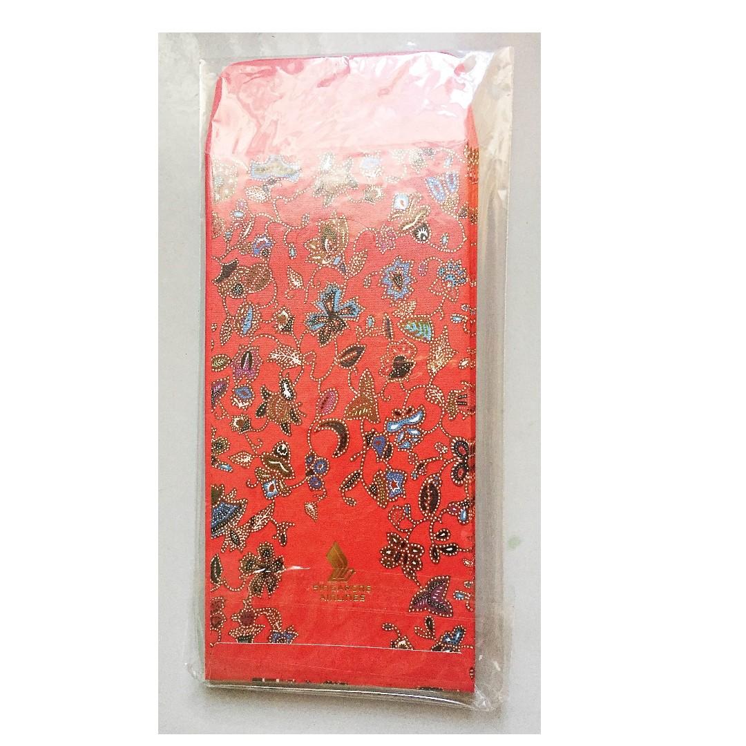 SQ Red Packets with Batik design, Everything Else on Carousell