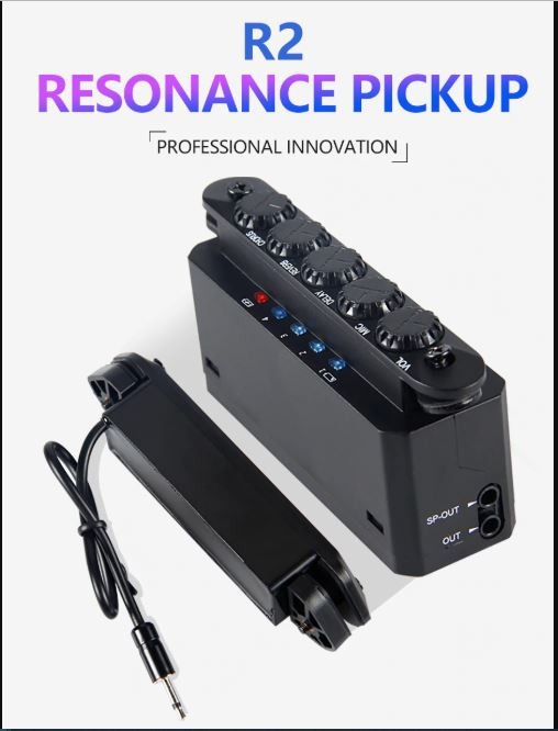 Skysonic Resonance R2 Acoustic Guitar Preamp/Pickup, Hobbies & Toys ...