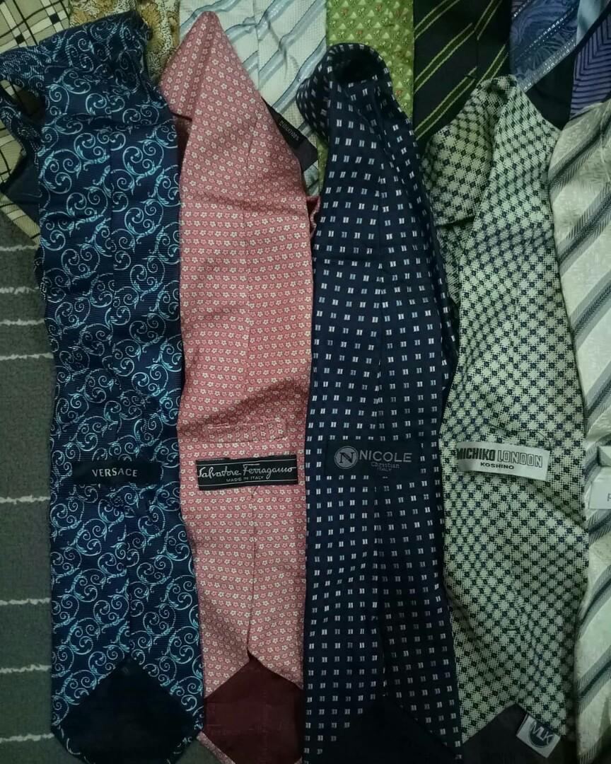 Ties branded kombo, Men's Fashion, Watches & Accessories, Ties on Carousell