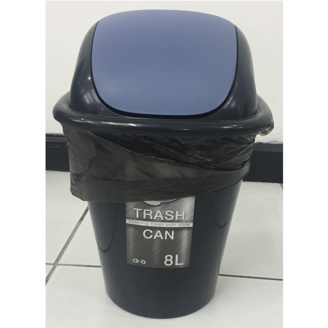 Trash Bins (8 liters), Furniture & Home Living, Cleaning & Homecare ...