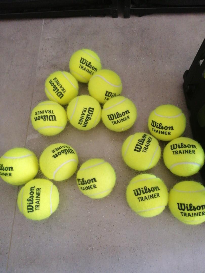 Wilson tennis balls, Sports Equipment, Sports & Games, Racket & Ball ...