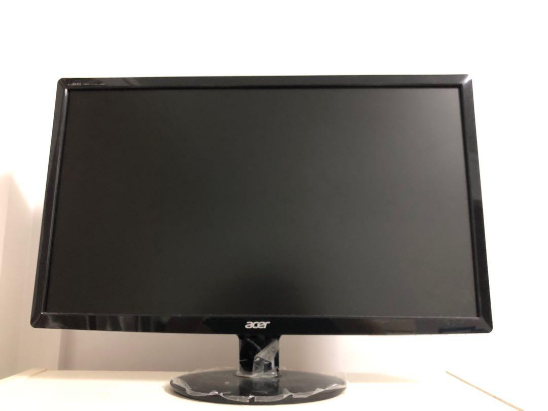 Acer monitor, Computers & Tech, Parts & Accessories, Monitor Screens on Carousell