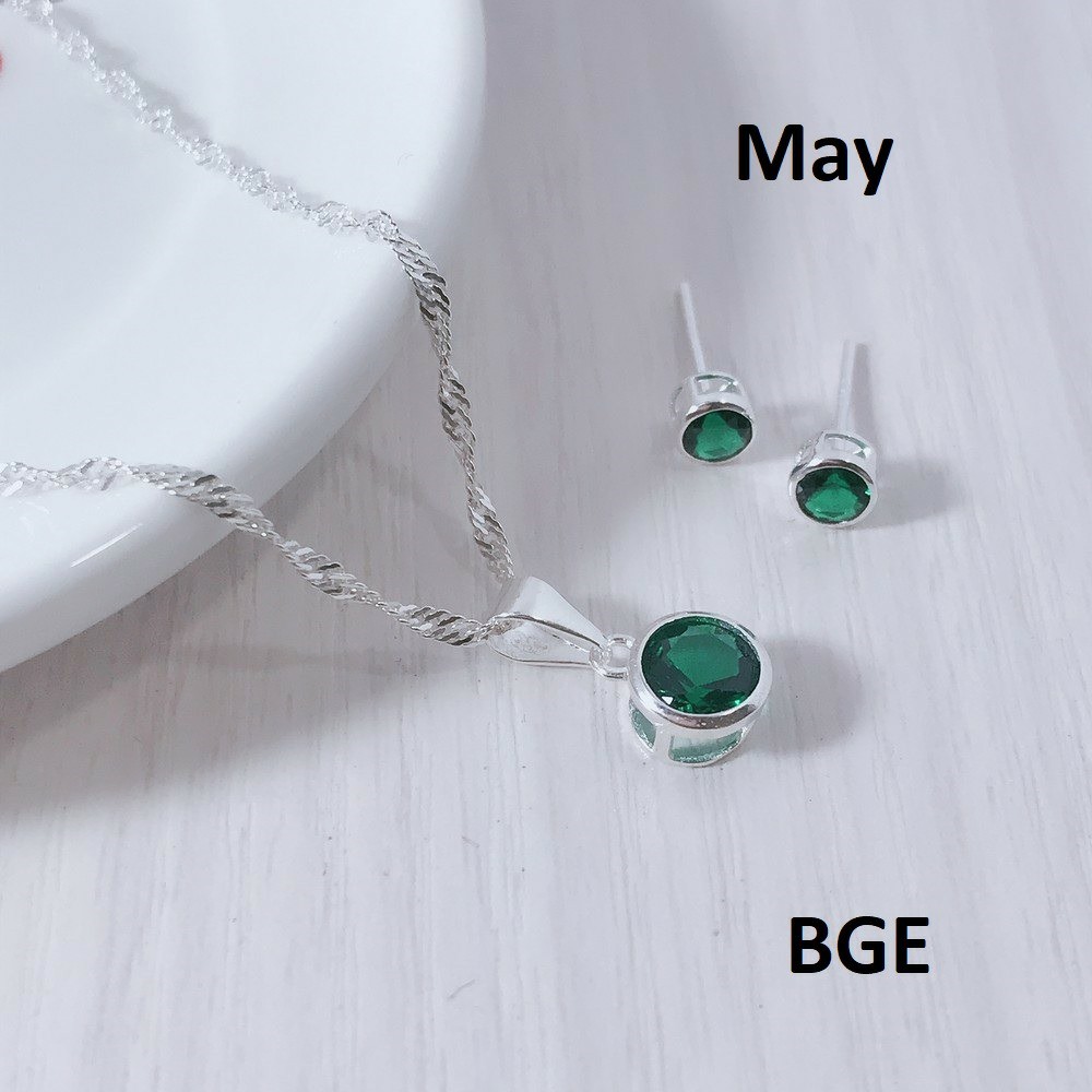 birthstone set, Women's Fashion, Jewelry & Organizers, Precious Stones ...