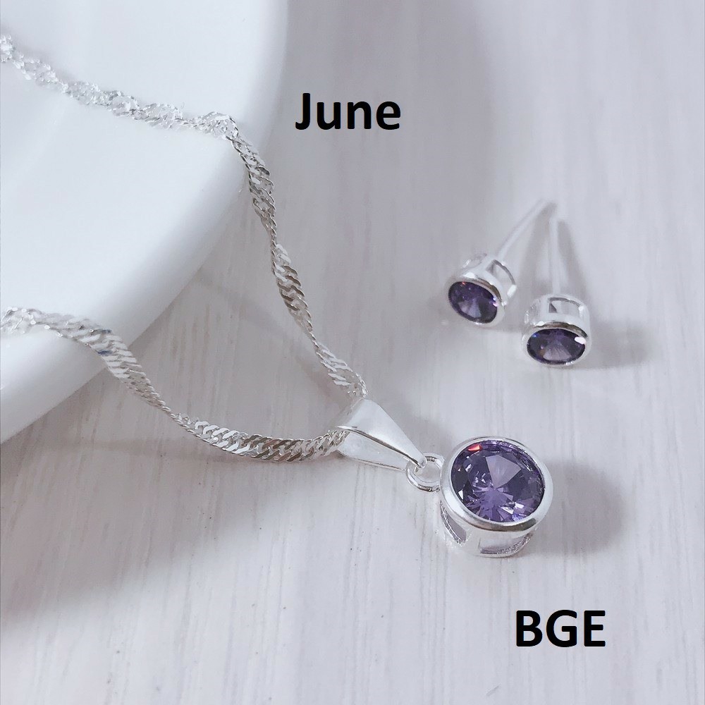 birthstone set, Women's Fashion, Jewelry & Organizers, Precious Stones ...
