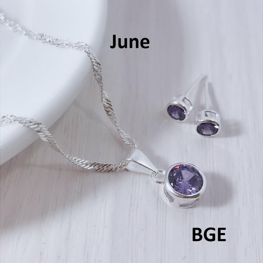 birthstone set, Women's Fashion, Jewelry & Organizers, Precious Stones ...