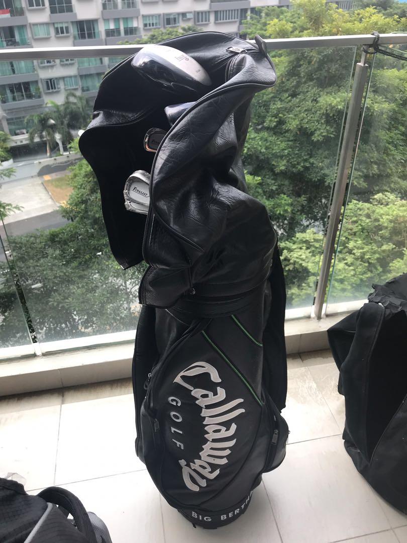 Callaway x18 Golf set (full set of steel irons and driver plus golf bag ...