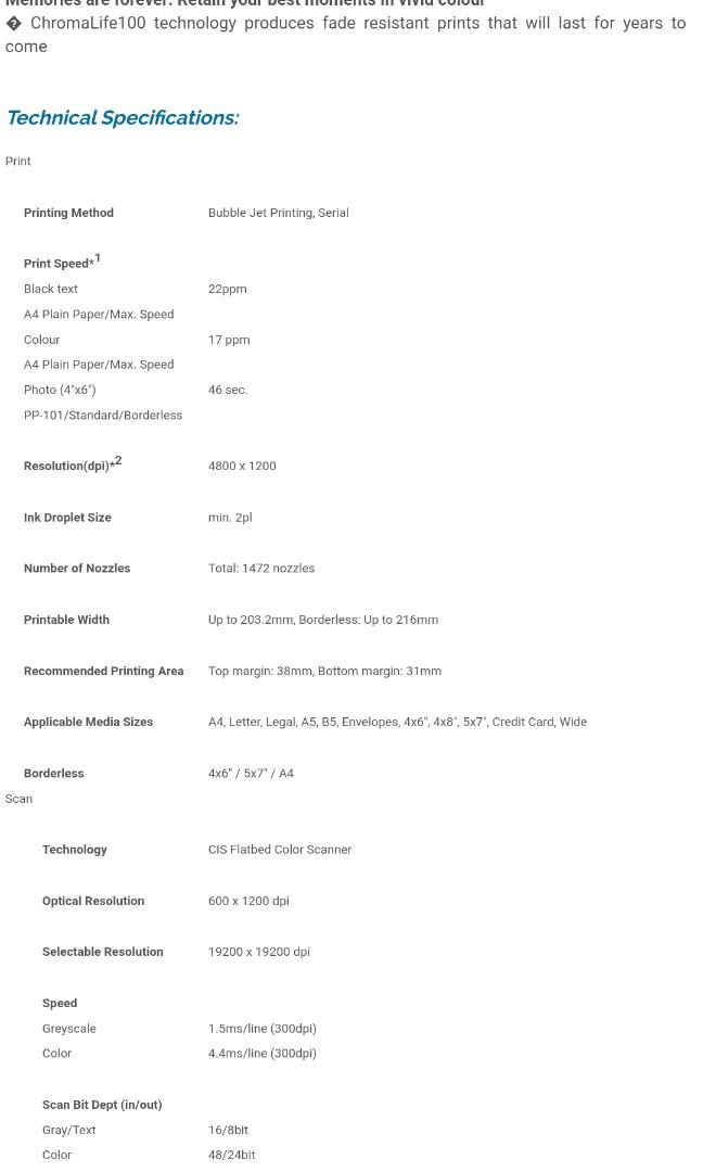 Canon Pixma MX308, Computers & Tech, Printers, Scanners & Copiers on ...