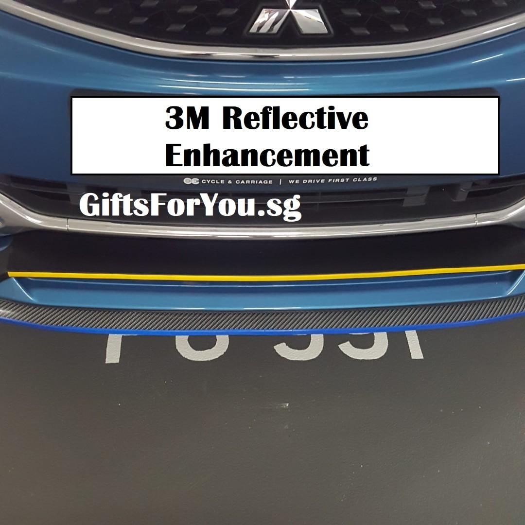 Car Quality 3M Reflective Sticker Strip/ Tape. Sticker Lining Aesthetic ...