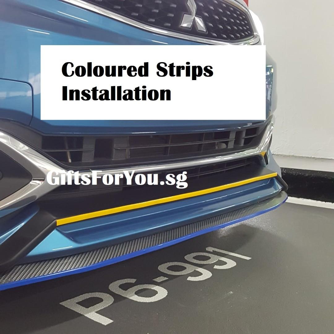 Car Quality 3M Reflective Sticker Strip/ Tape. Sticker Lining Aesthetic ...