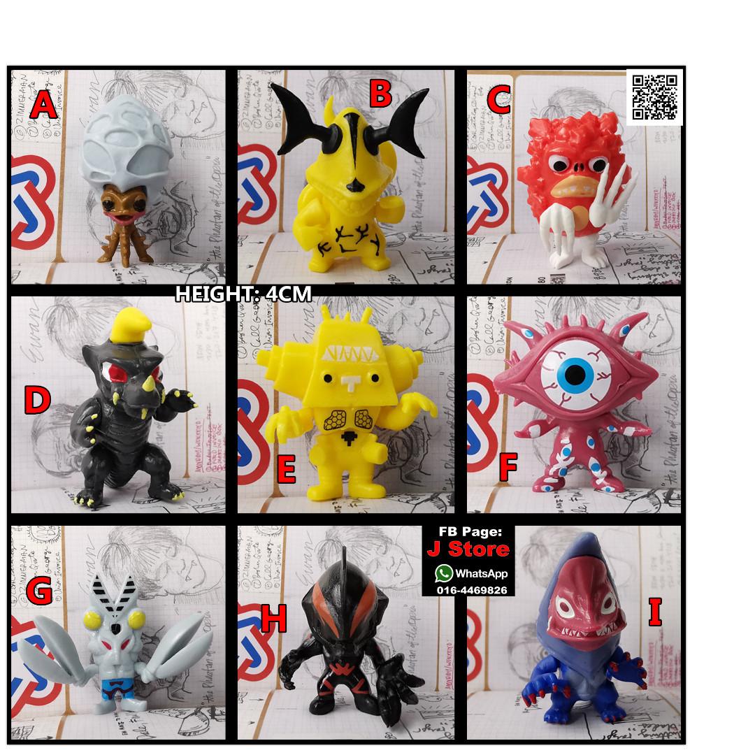Chibi ultraman monster figure, Hobbies & Toys, Collectibles ...