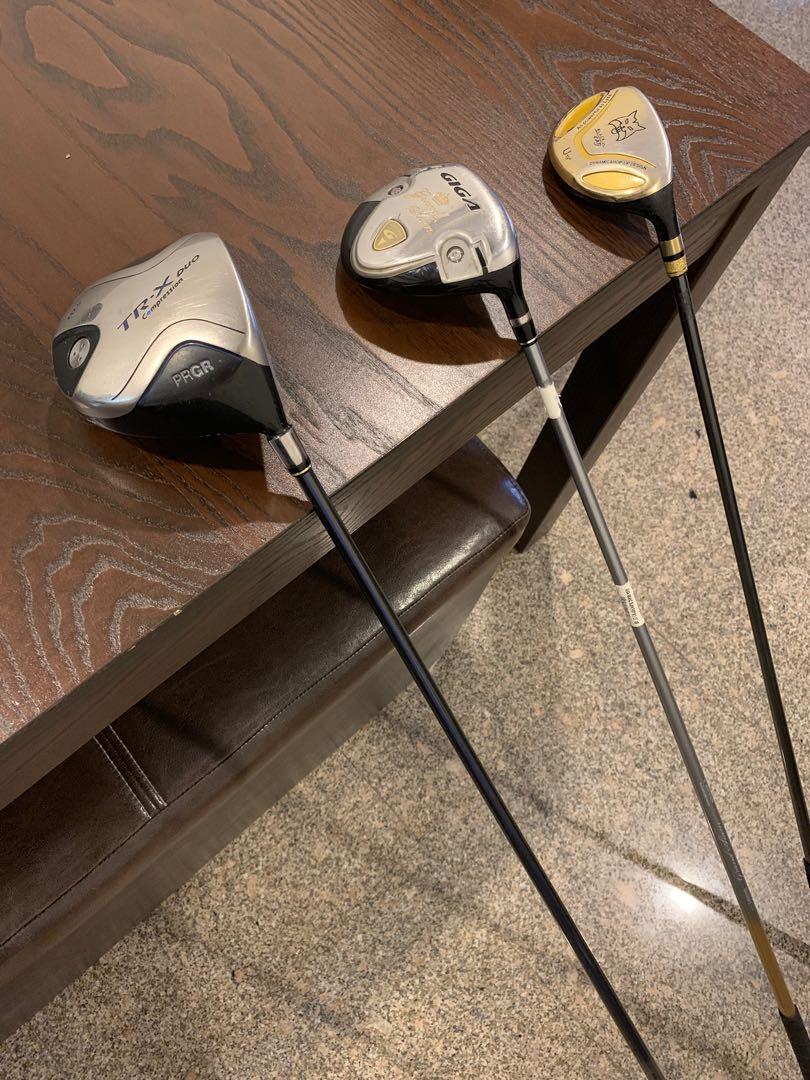 Driver (SOLD), 3 Wood and Hybrid/ Rescue Golf Club, Sports Equipment ...