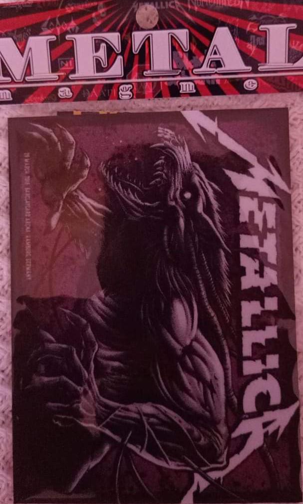 Fridge Magnet " Metallica ", Hobbies & Toys, Stationery & Craft, Art ...