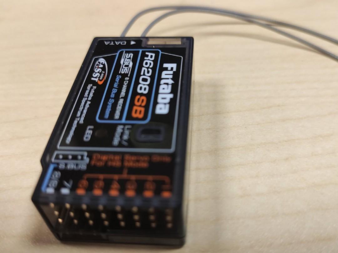 Futaba R6208SB FASST 2.4GHz 8/18 Channel SBus High Voltage Receiver, Photography, Drones on ...