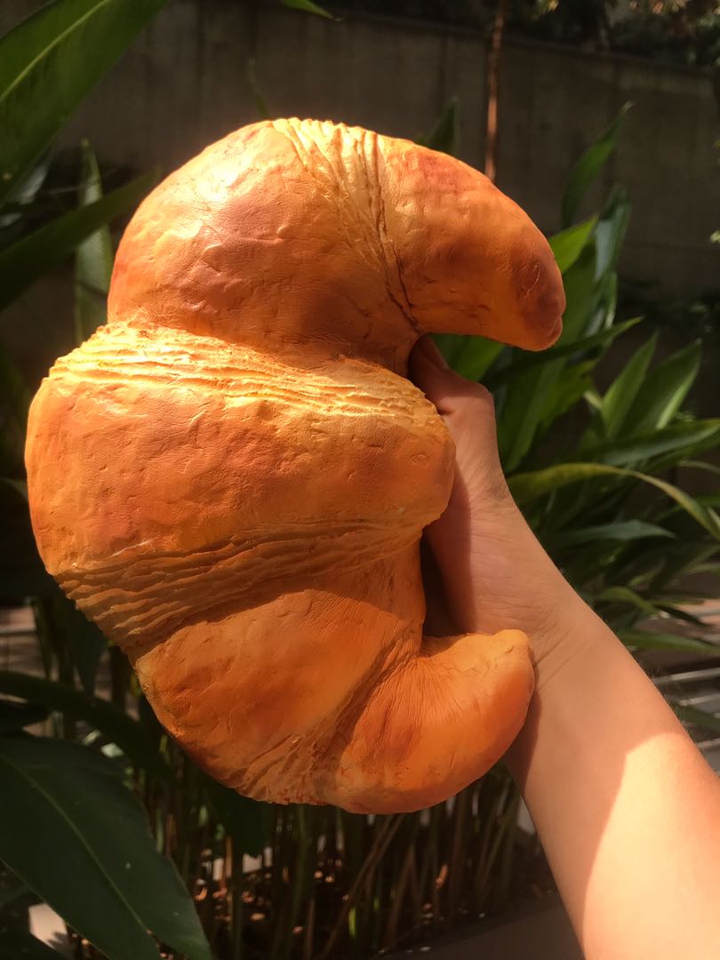 GIANT CROISSANT SQUISHY, Hobbies & Toys, Toys & Games on Carousell