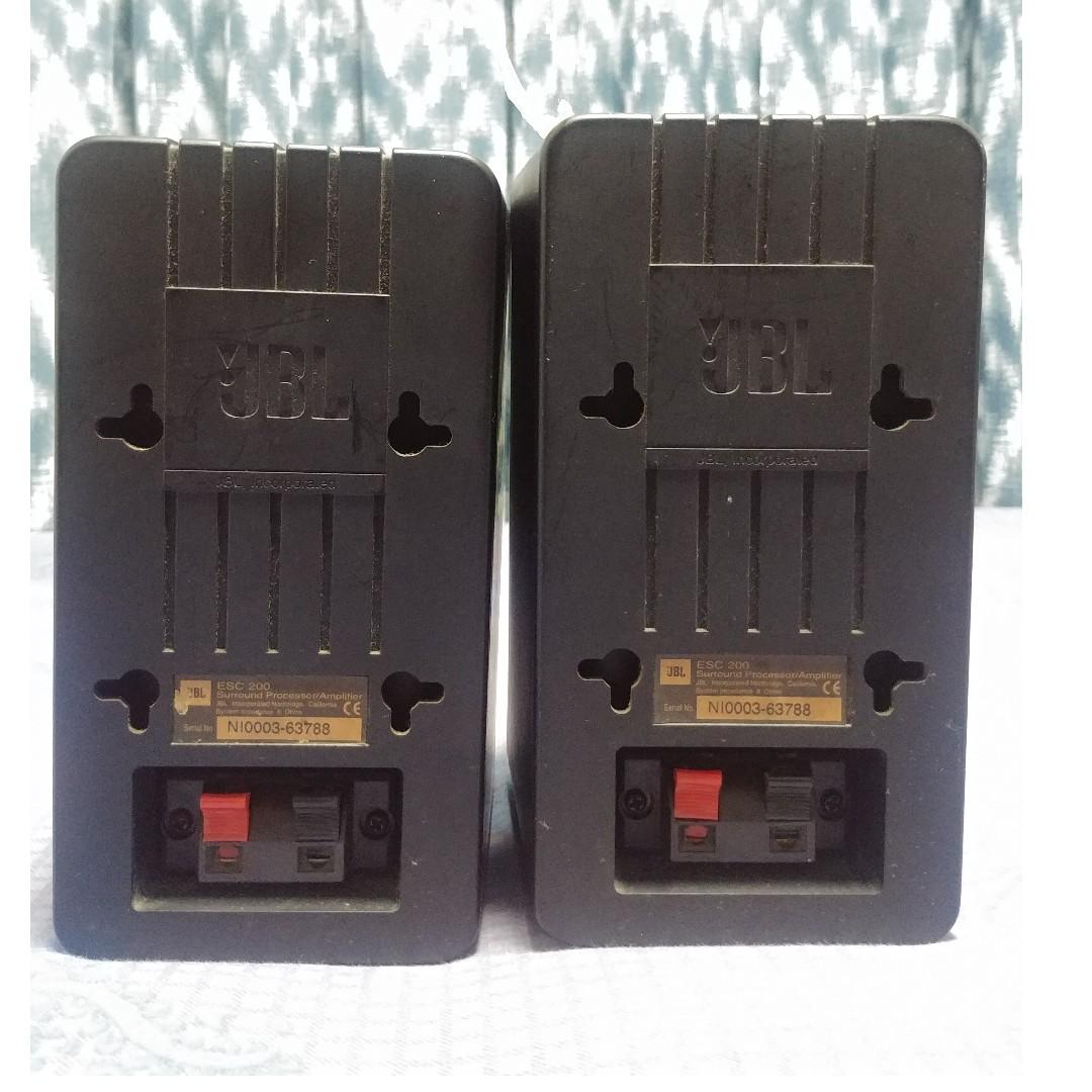 JBL ESC 200 passive satellite speakers ( 2x + canare cable ), Audio, Soundbars, Speakers ...