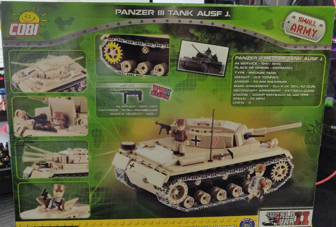 Lego Panzer III Tank Ausf J., Hobbies & Toys, Toys & Games on Carousell