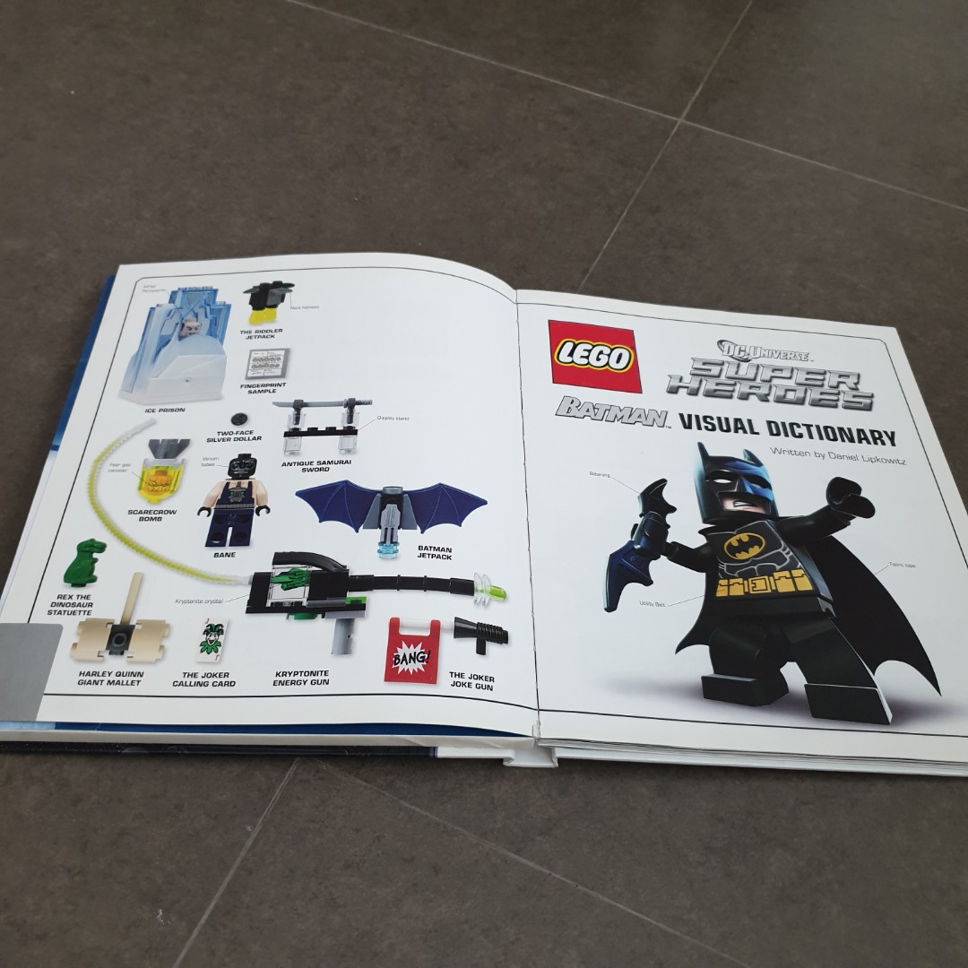 LEGO SUPER HEROES BATMAN VISUAL DICTIONARY, Hobbies & Toys, Books ...