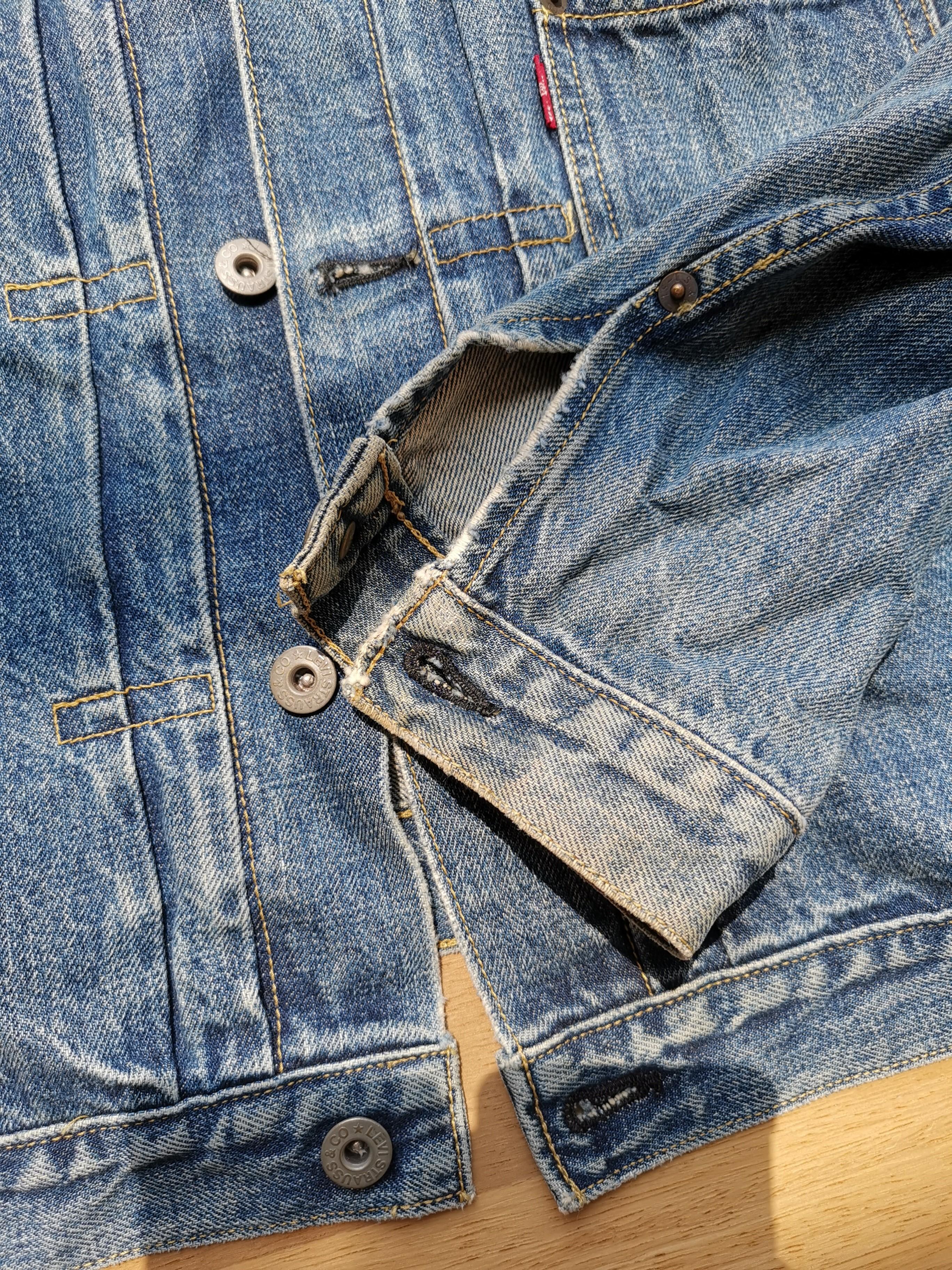 Levis Vintage Clothing Type 1 Danim Jacket Big 'E', Men's Fashion ...