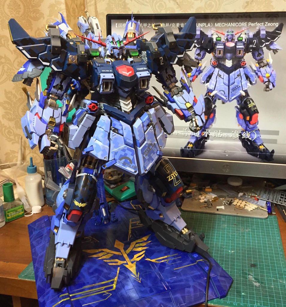 Mechanicore Ziegler Perfect Zeong 1/100 MG Gundam, Hobbies & Toys, Toys ...