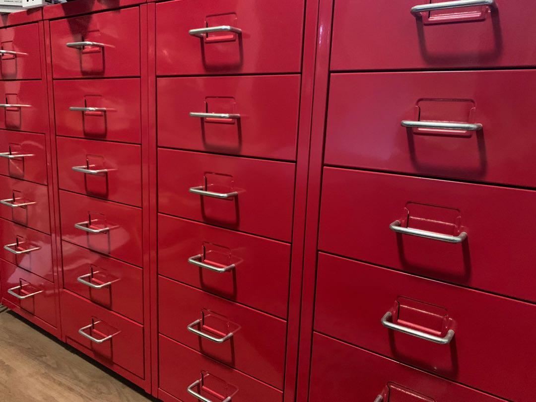 Metal storage drawers (Ikea), Furniture & Home Living, Furniture ...