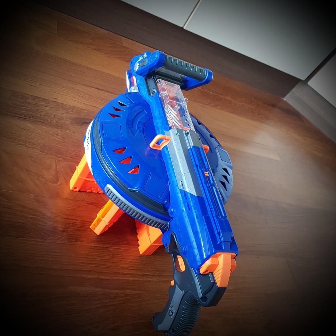 Nerf Hail-Fire, Hobbies & Toys, Toys & Games on Carousell