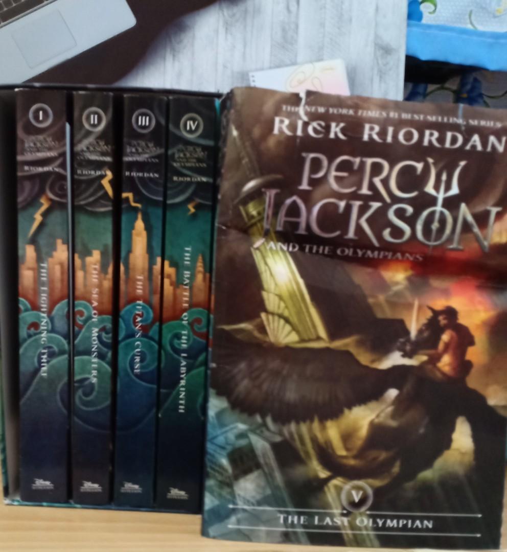Percy Jackson Box set, Hobbies & Toys, Books & Magazines, Fiction & Non ...