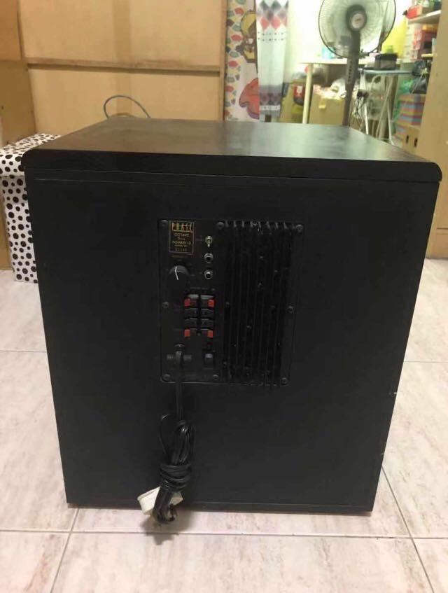 Phase Technology Octave Series Power 12 inches Powered Subwoofer ...