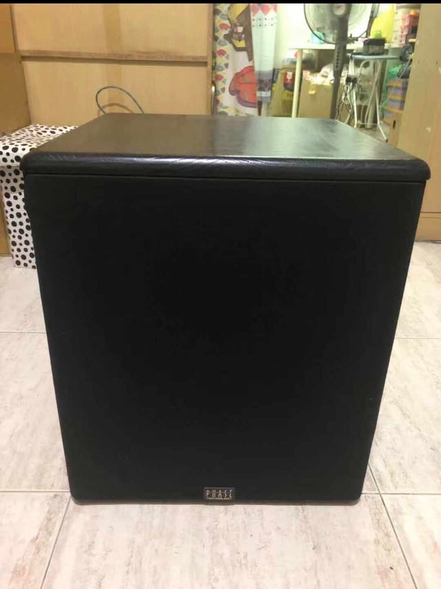 Phase Technology Octave Series Power 12 inches Powered Subwoofer ...