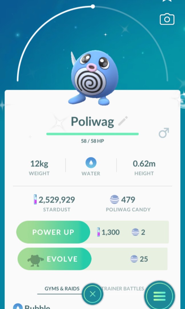 Pokemon go shiny poliwag, Video Gaming, Gaming Accessories, Game Gift ...