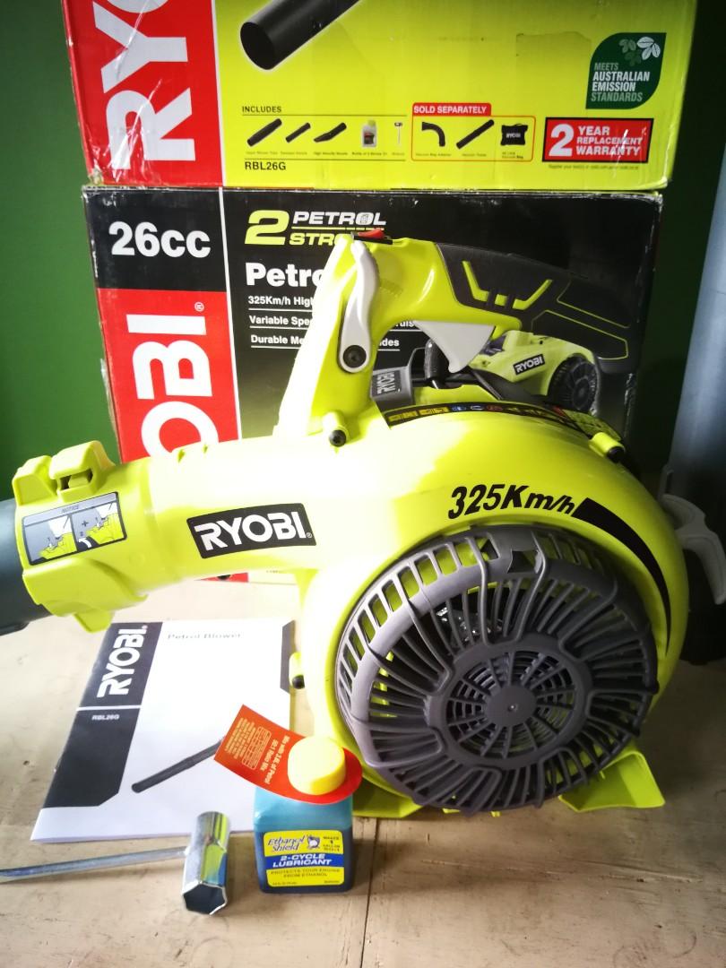 Ryobi petrol blower, Furniture & Home Living, Cleaning & Homecare ...