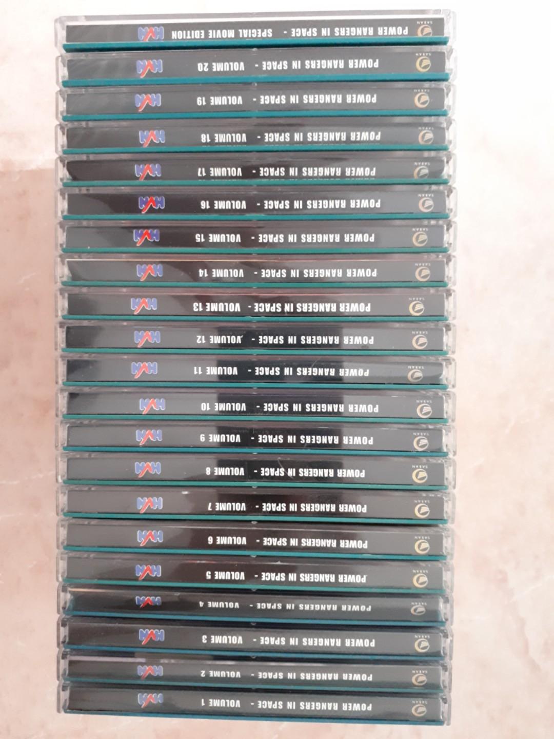 Saban's Power Rangers in Space Full Series Video CD with Movie, TV ...