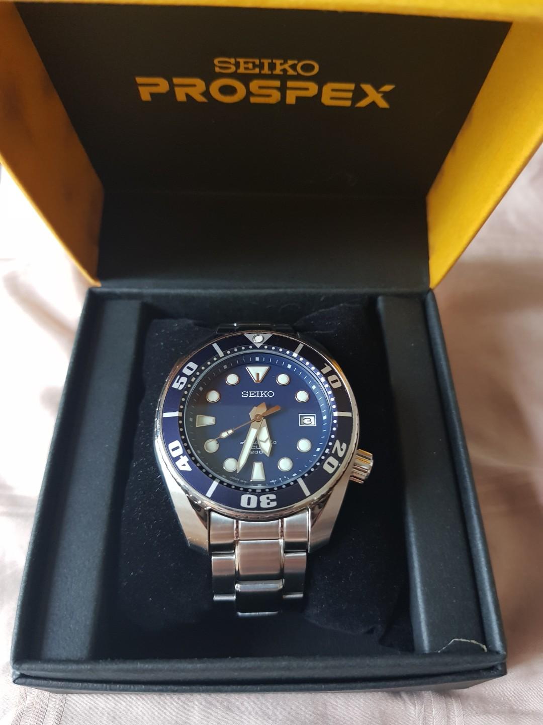 Seiko SBDC003 Sumo JDM Blumo watch, Men's Fashion, Watches ...