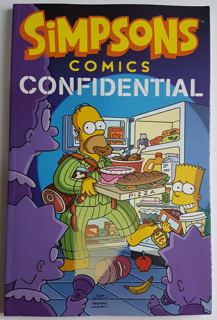 Simpsons Comics Confidential: Graphic Novel, Hobbies & Toys, Books ...