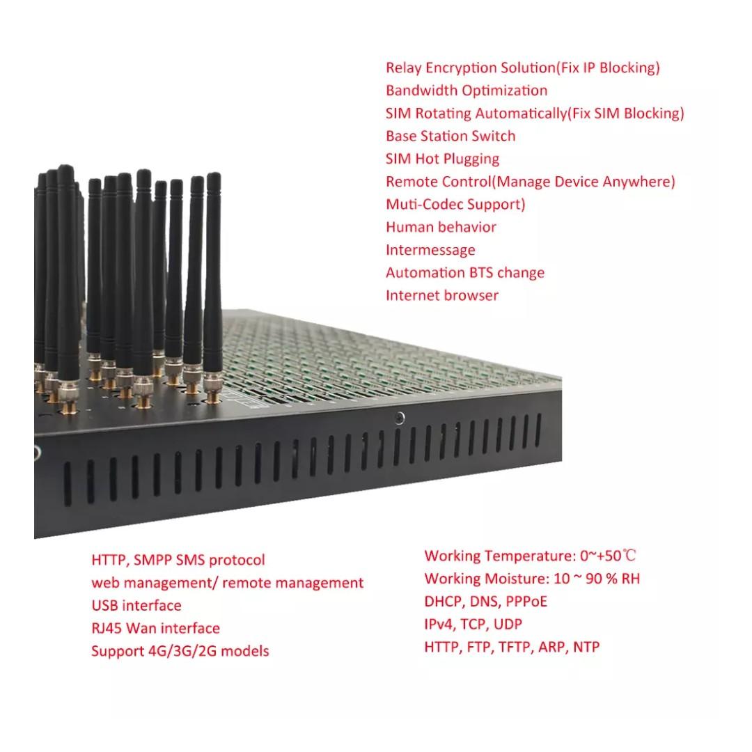 Skyline 64 Ports SMS Modem Support HTTP/ SMPP, Computers & Tech, Office ...
