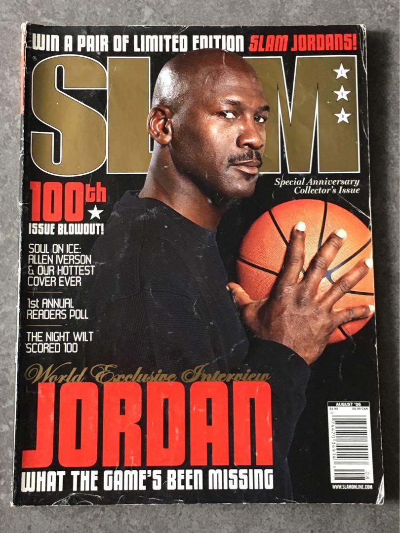 SLAM Magazine 6 Pcs Michael Jordan Covers, Hobbies & Toys, Books ...