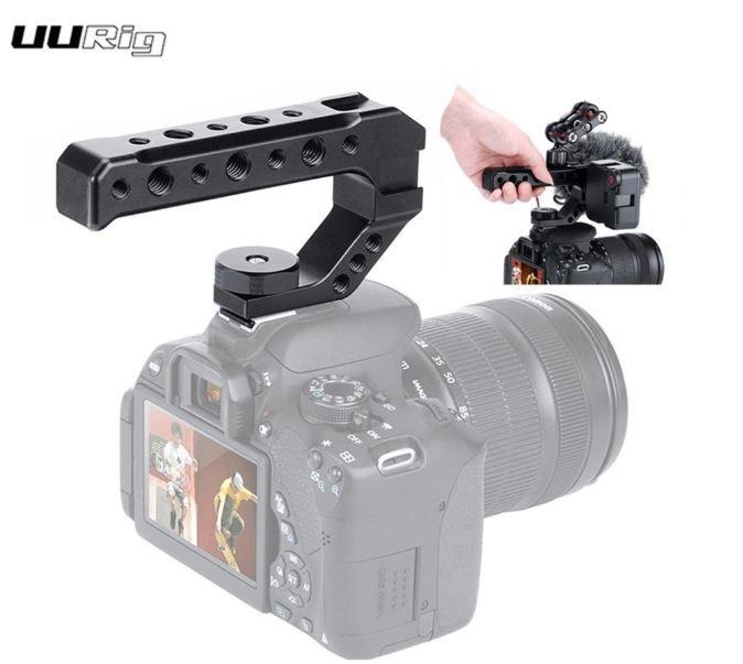 SmallRig Cage for Sony A6400 2310 with UUrig Handle R005, Photography ...