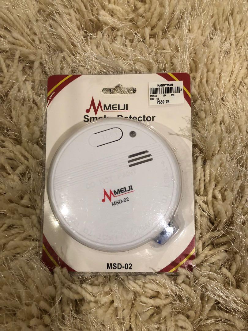Smoke Detector (MSD-02), Furniture & Home Living, Cleaning & Homecare ...