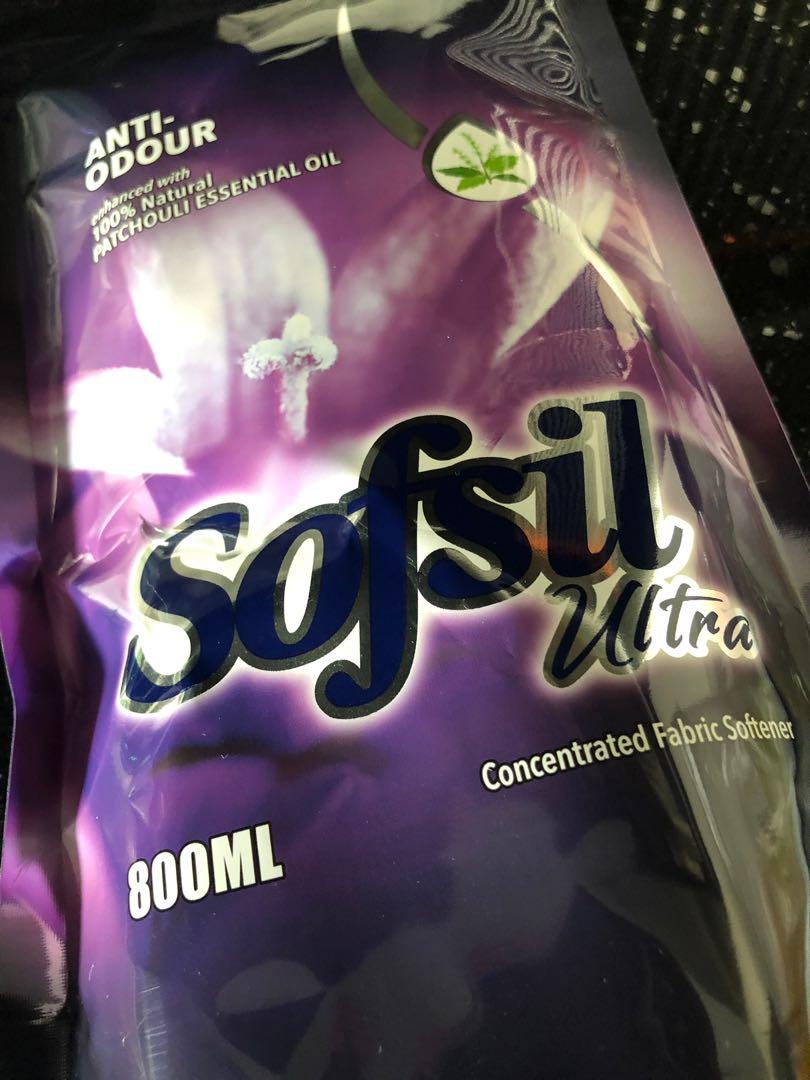 Sofsil Ultra Concentrated Fabric Softener - Anti-Odour X 7, Furniture ...
