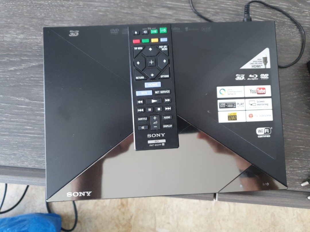 Sony 3D Blu Ray Player, TV & Home Appliances, TV & Entertainment, Blu ...