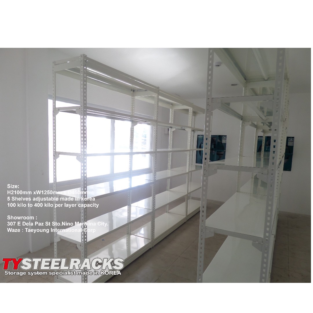 Steel rack boltless type korean storage rack made in korea, Furniture ...