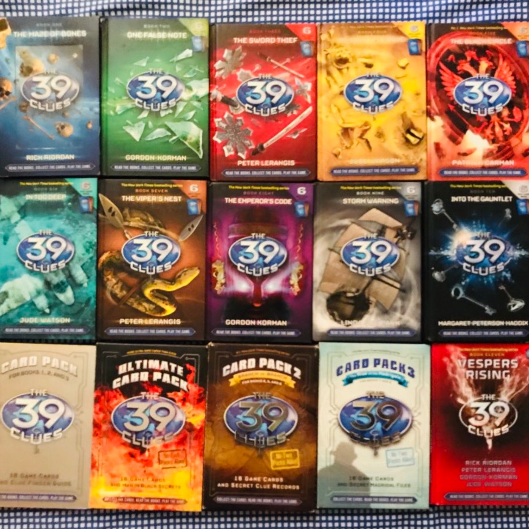 The 39 Clues Series 1 set, Hobbies & Toys, Books & Magazines, Fiction ...