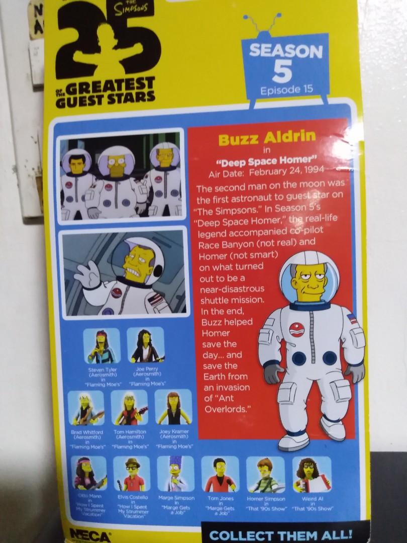 The Simpsons Buzz Aldrin Action Figure, Hobbies & Toys, Toys & Games on ...