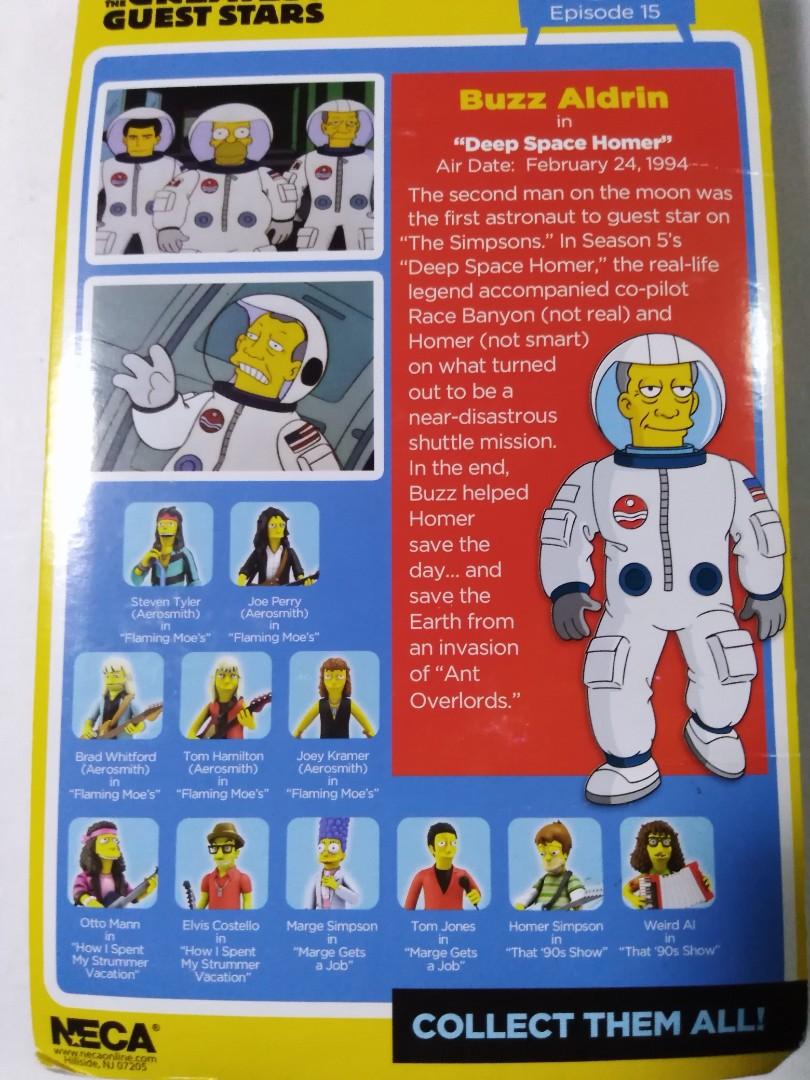 The Simpsons Buzz Aldrin Action Figure, Hobbies & Toys, Toys & Games on ...