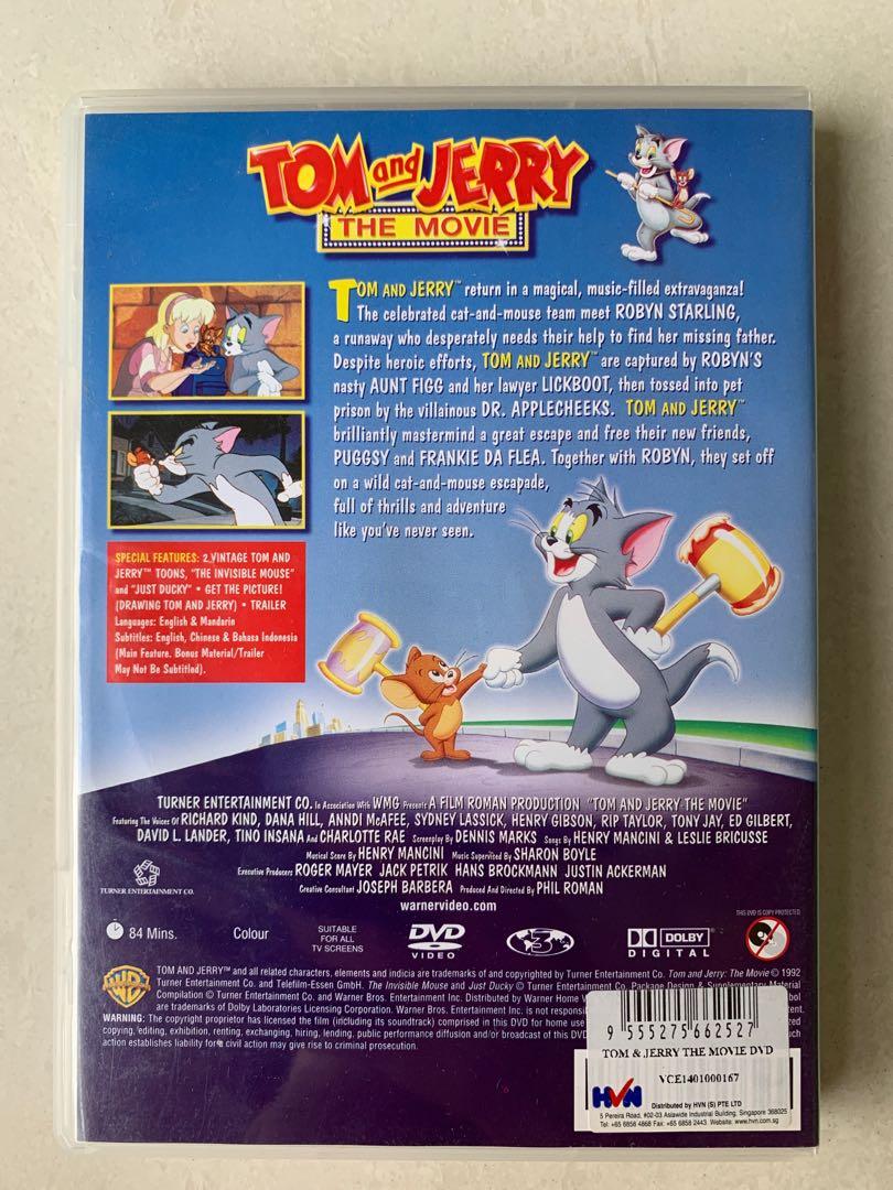 Tom and Jerry DVD - The Movie, Hobbies & Toys, Music & Media, CDs ...