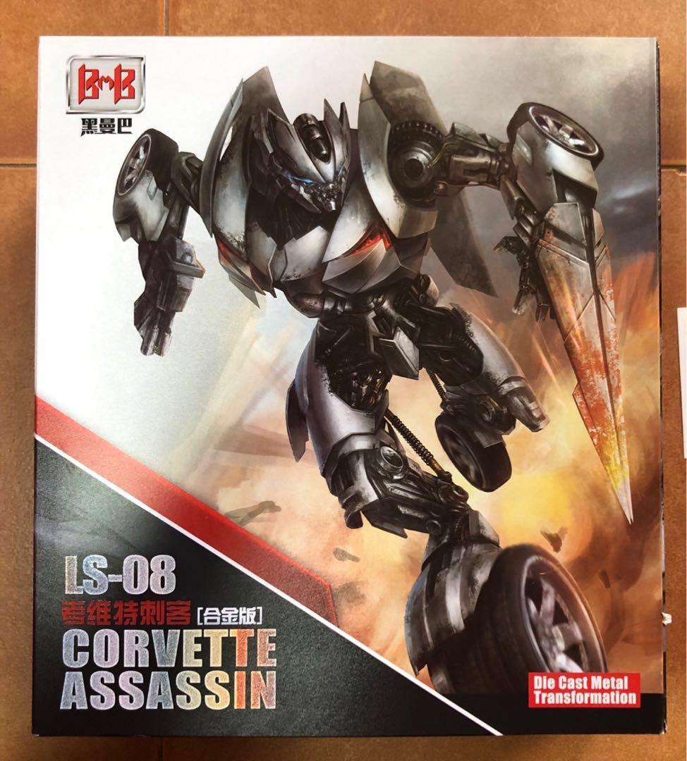 Transformers Black Mamba BMB - LS-08 LS08 Corvette Assassin (aka ...