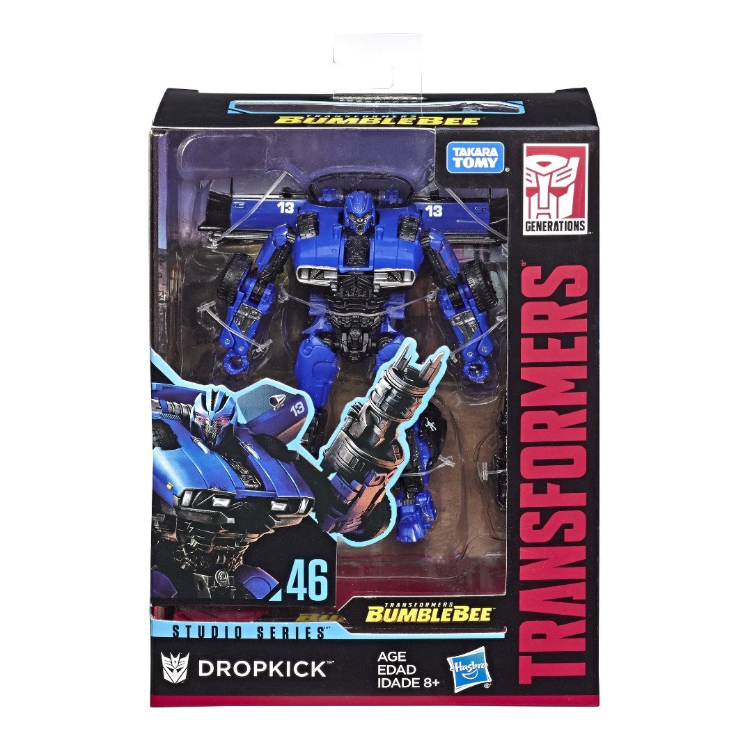 Transformers Studio Series 46 Deluxe Class: Bumblebee Movie Dropkick ...