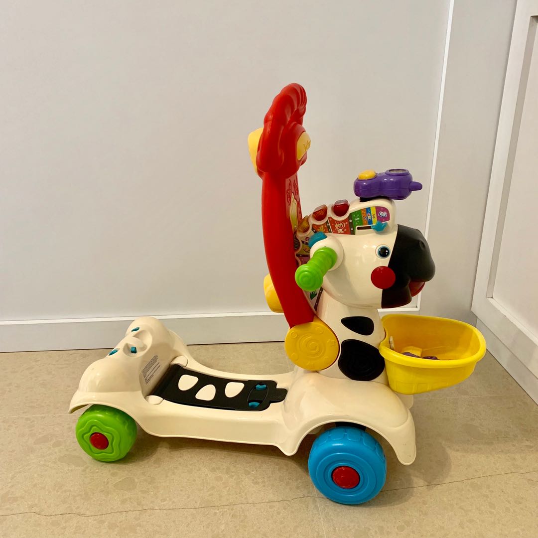 VTECH Zebra Scooter, Babies & Kids, Infant Playtime on Carousell